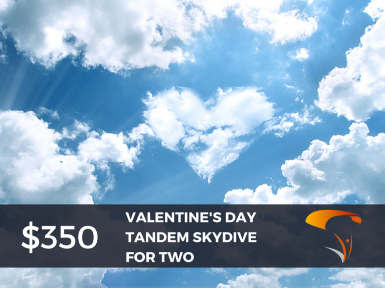 Tandem For Two Valentine's Day Special - Skydive Kentucky